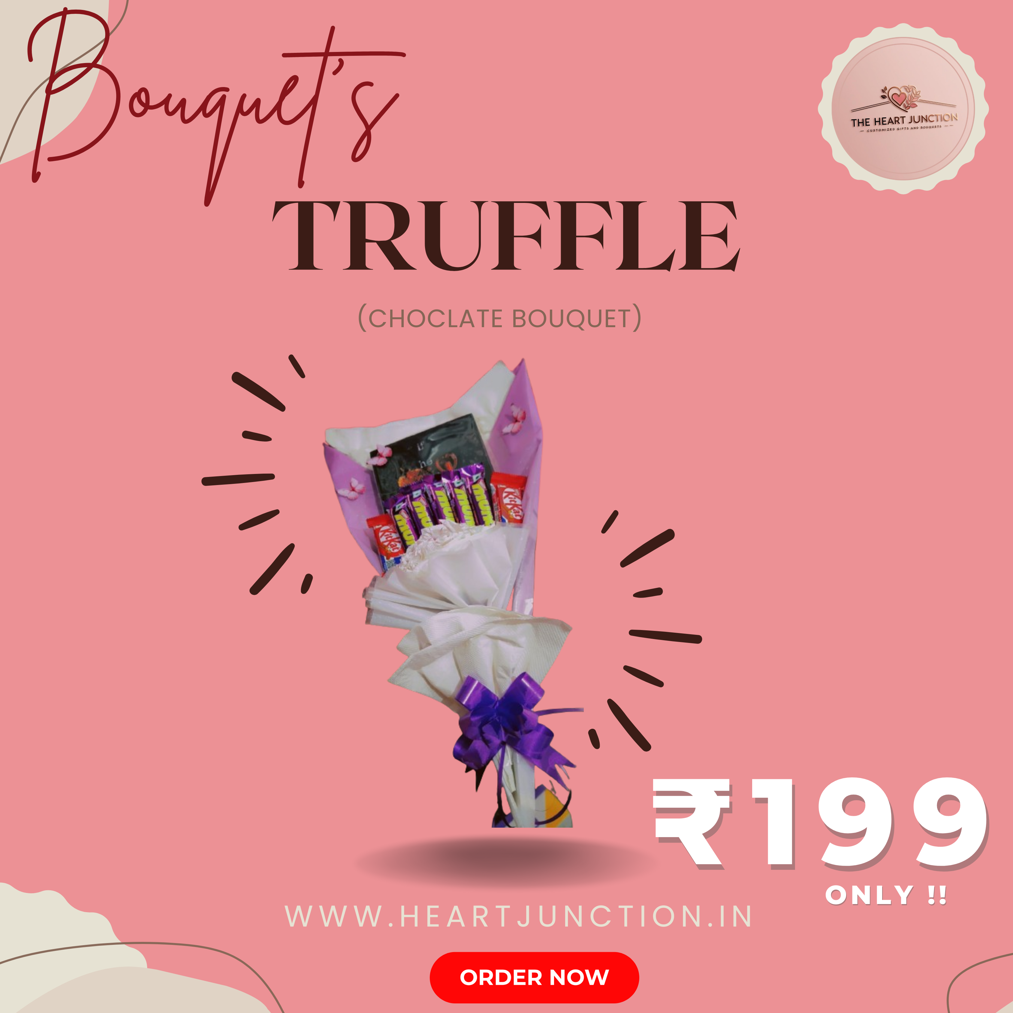 Heart Junction | Personalized Gifts & Handcrafted Bouquets in India